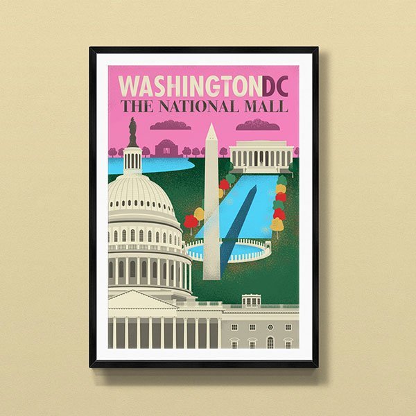 21 Washington DC Posters And Prints We Love That Support Small Businesses